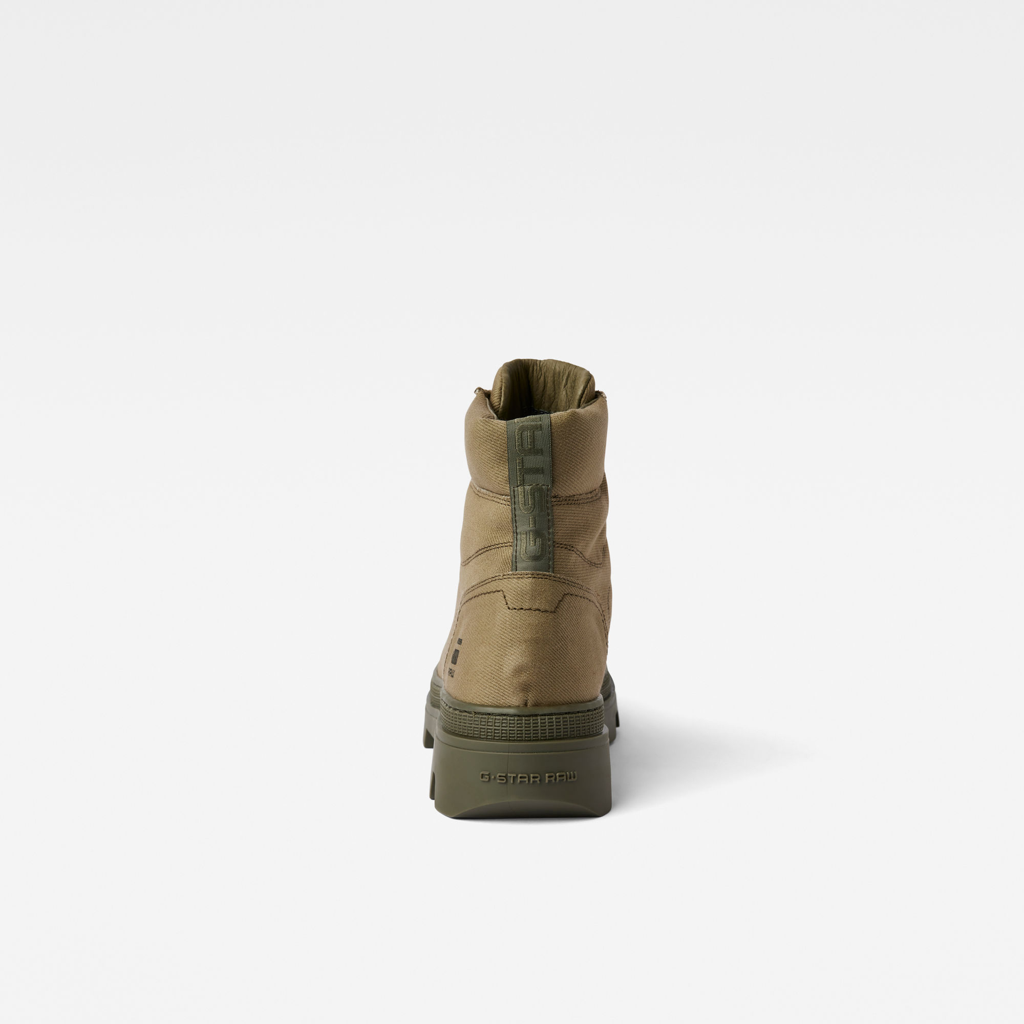 Noxer High Canvas Boots | Green | G-Star RAW®