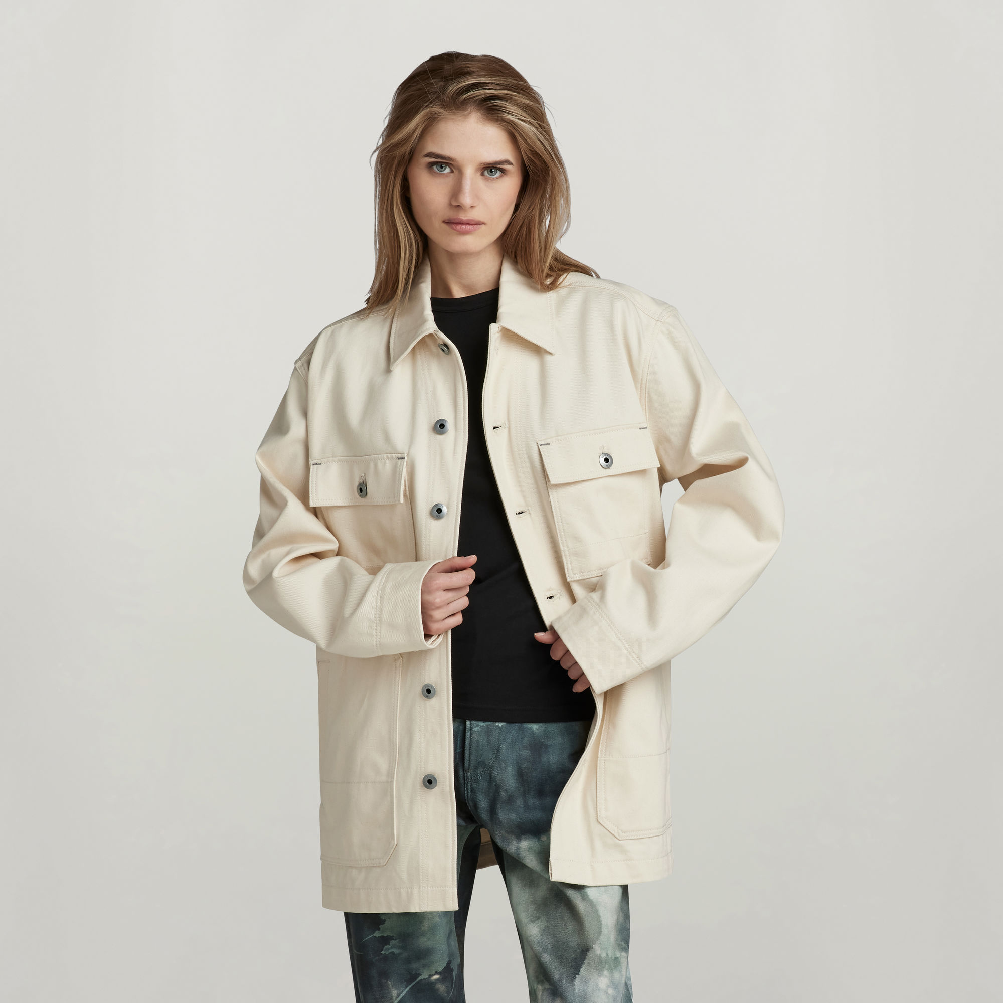 Unisex Chore Evergreen Jacket | White | G-Star RAW®