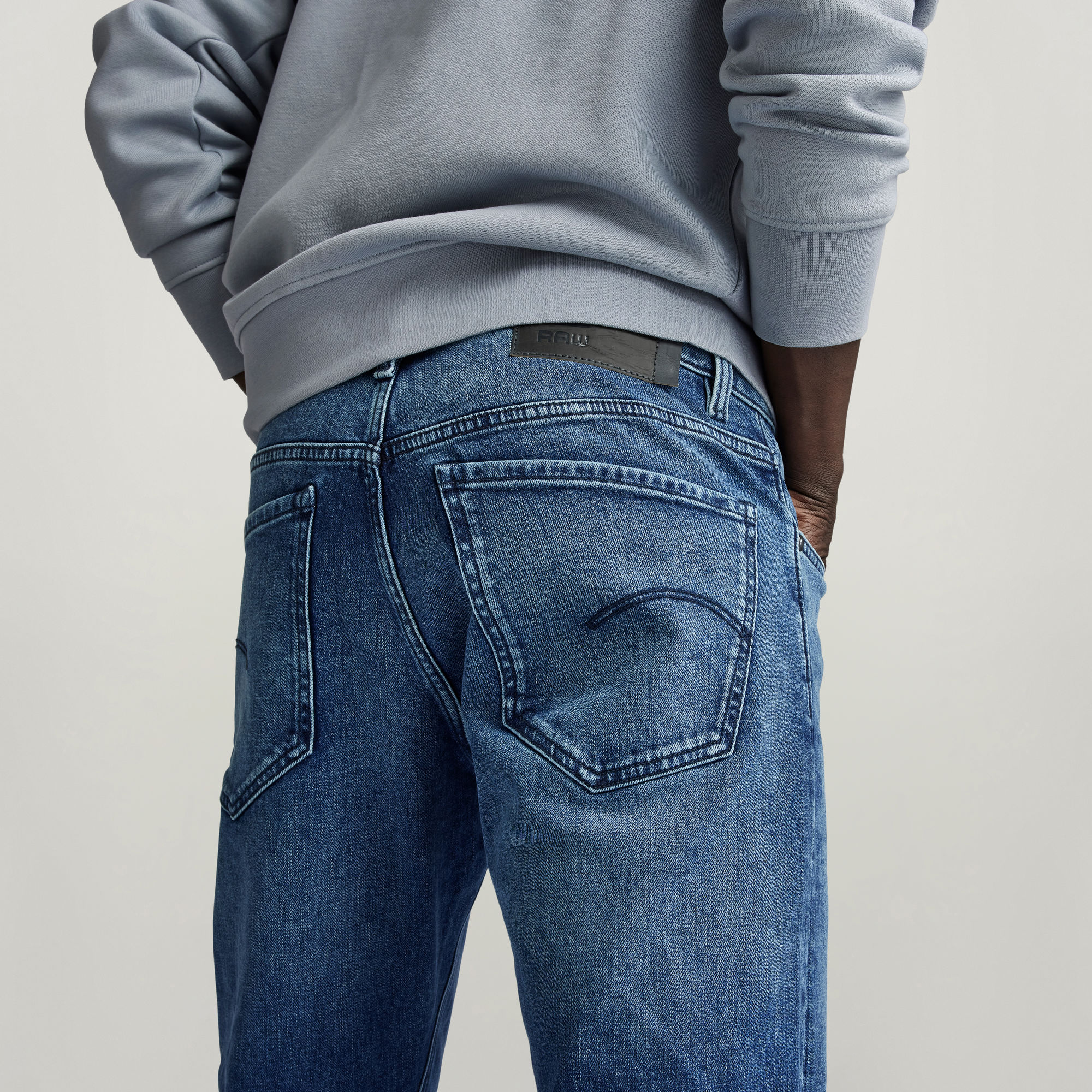 Mosa Straight Jeans | Medium blue | G-Star RAW®