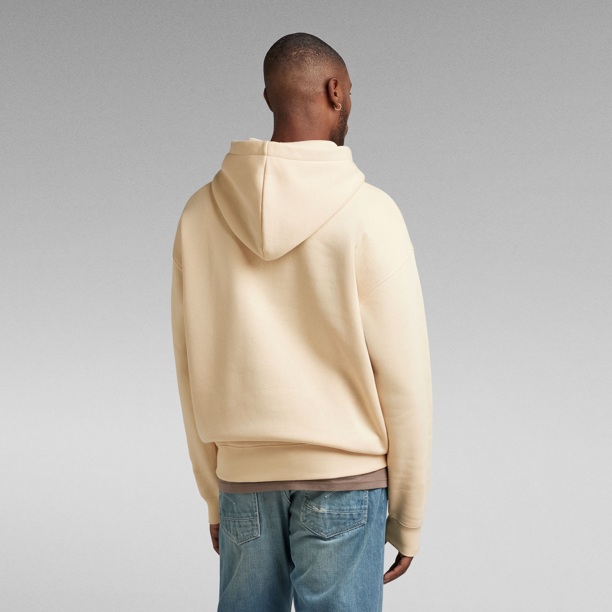 Unisex Core Loose Hoodie | Beige | G-Star RAW®