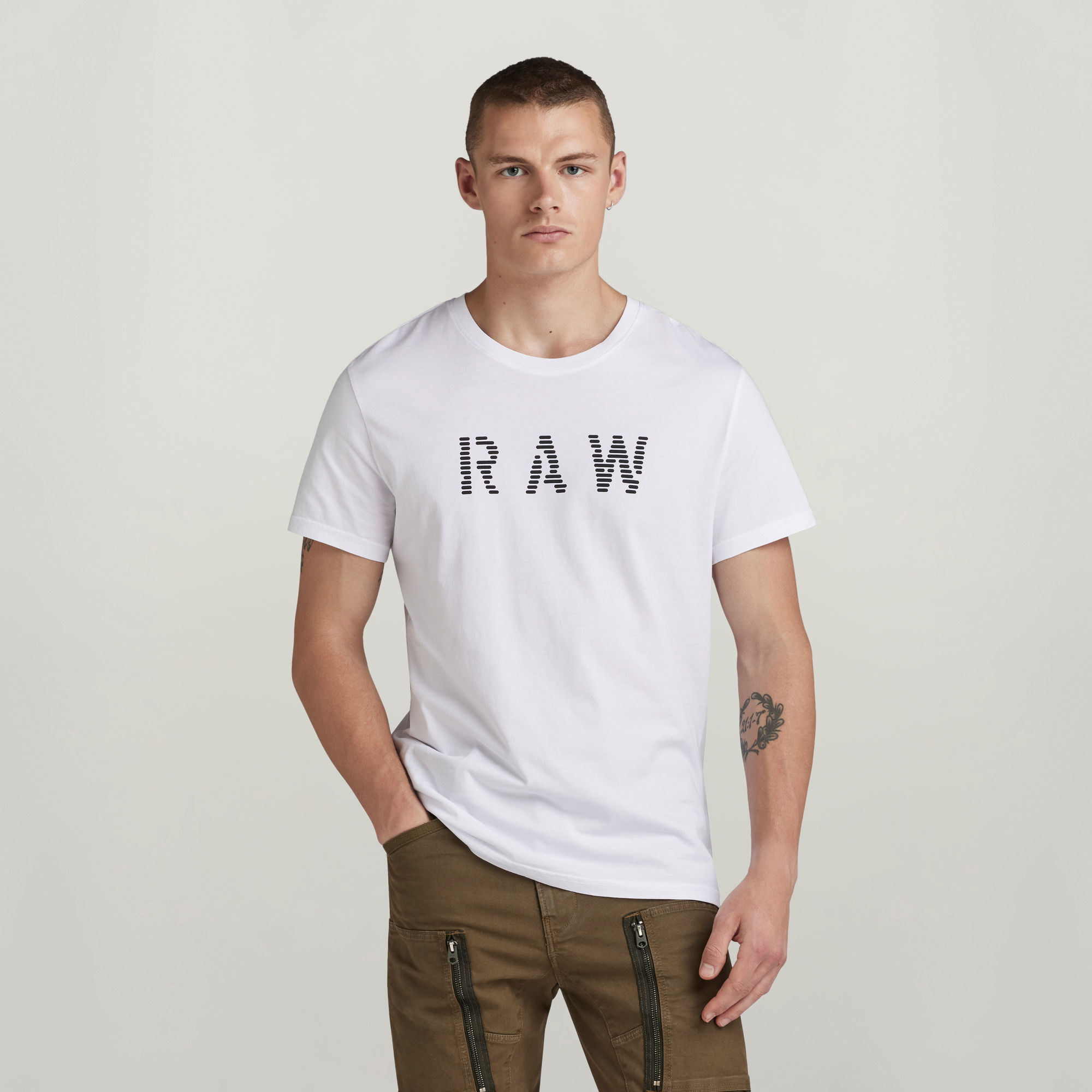 RAW T-Shirt | Herenkleding | Casual kleding | Wit | G-Star RAW®