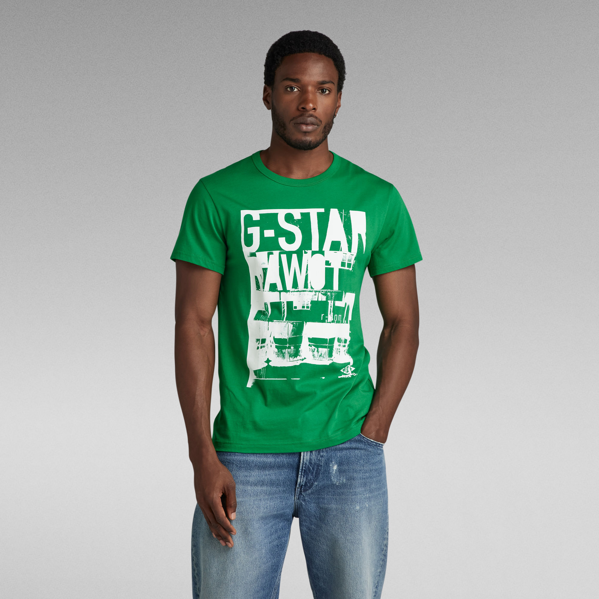 Graphic STM 2 T-Shirt | Green | G-Star RAW®