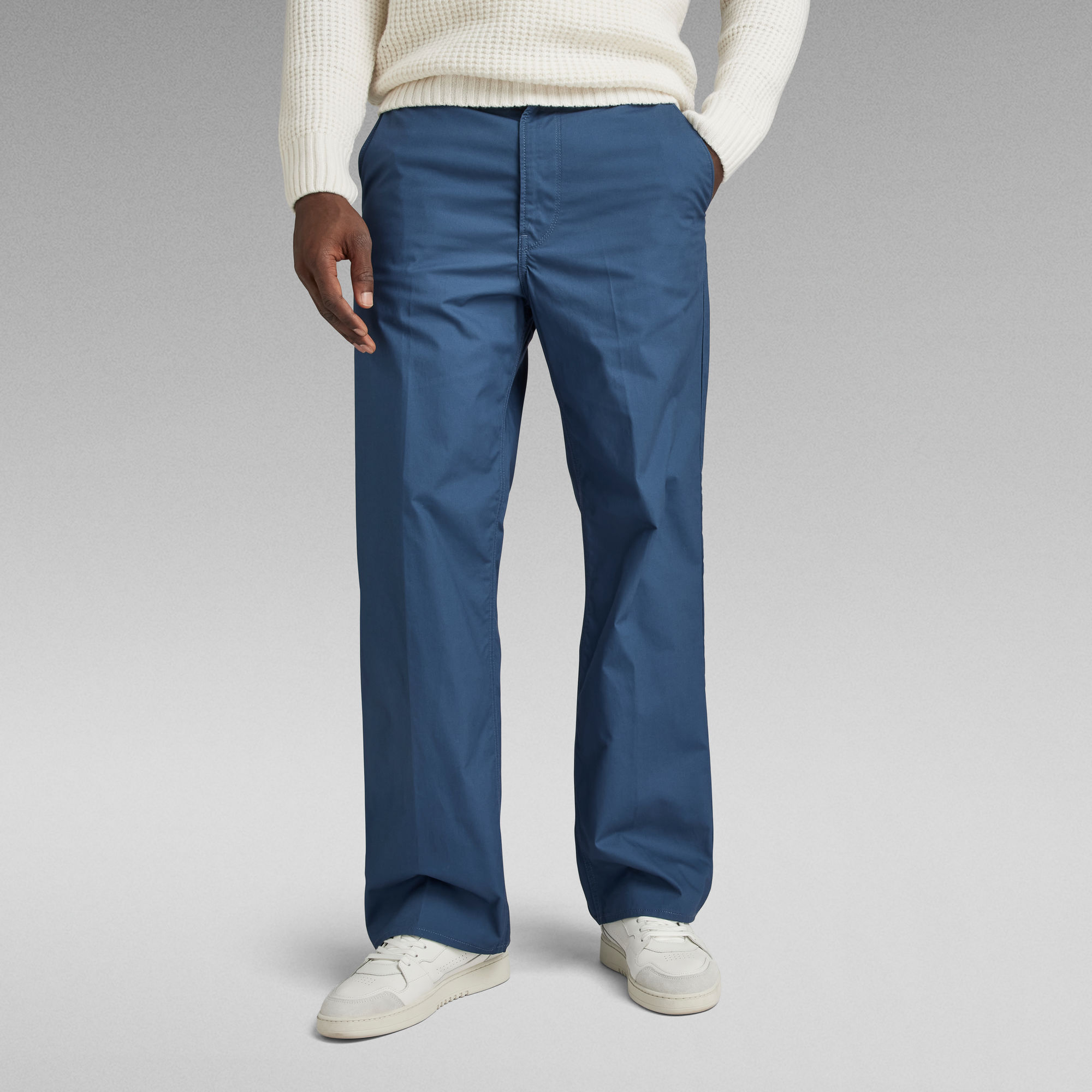 Unisex Modson Straight Chino | Medium blue | G-Star RAW® ZA