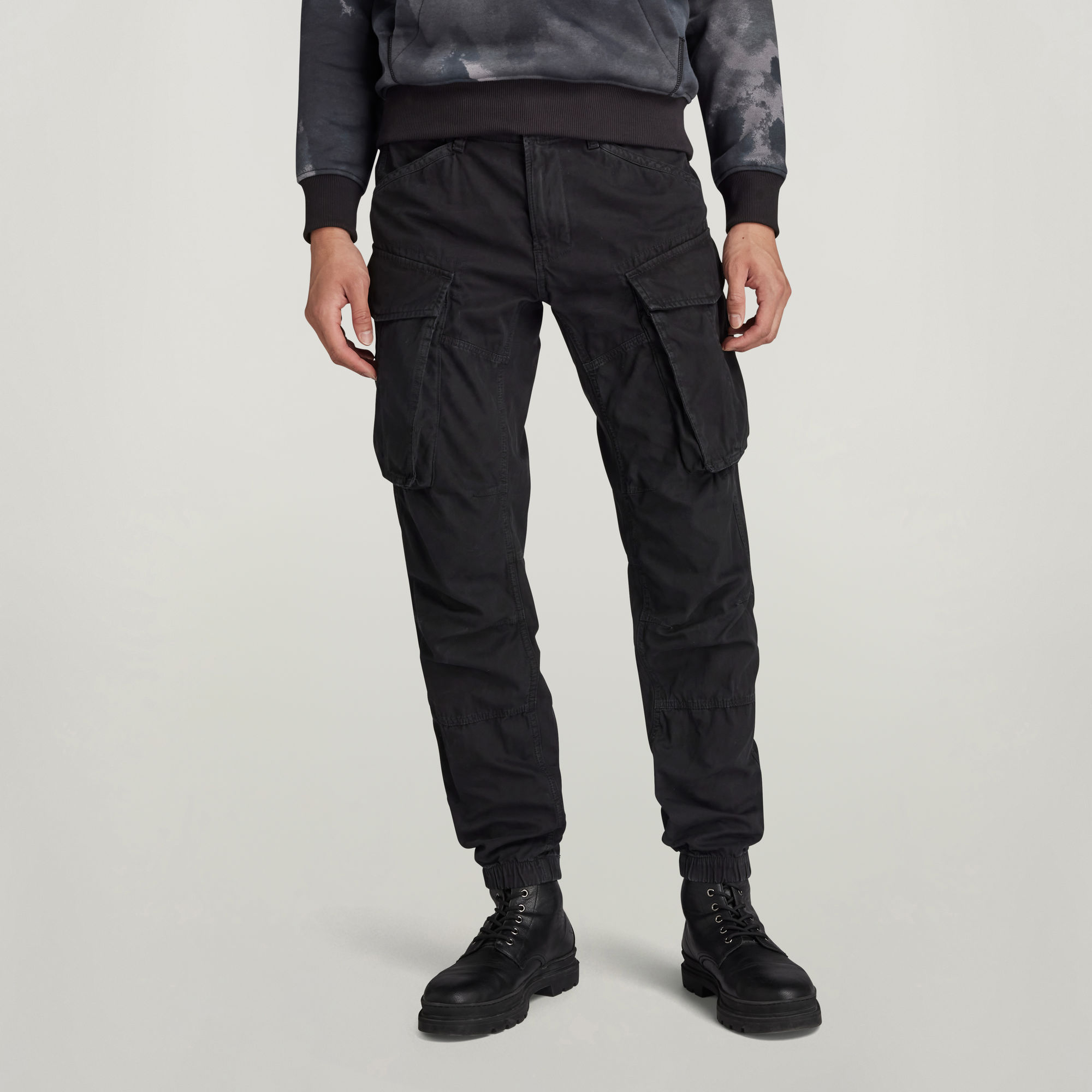 Cargo Pants 3D Regular Tapered Cuffed | Black | G-Star RAW® US