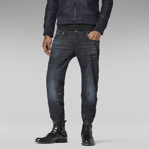 G star raw 3301 low tapered mens jeans store