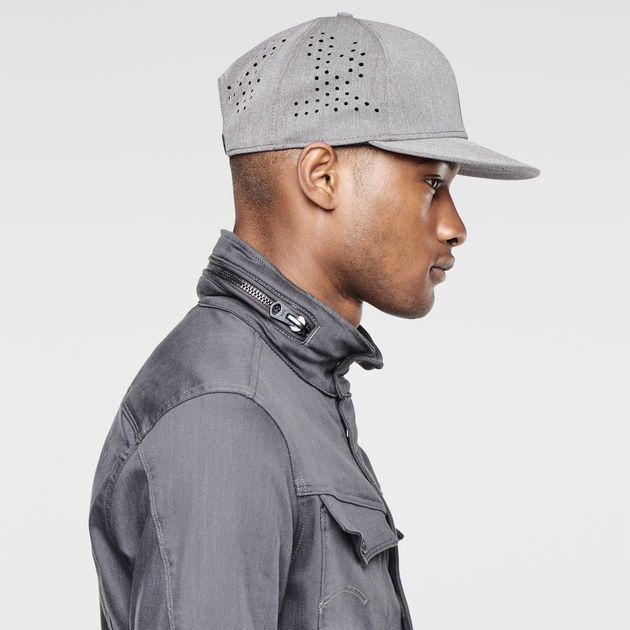 Blaker Snapback Cap Grey G STAR