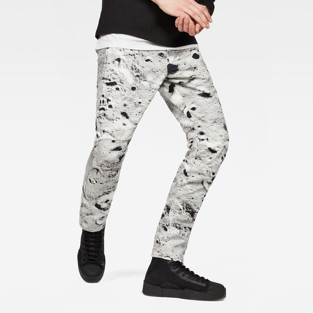 5622 G Star Elwood 3D Tapered Color Jeans Grey G STAR CA
