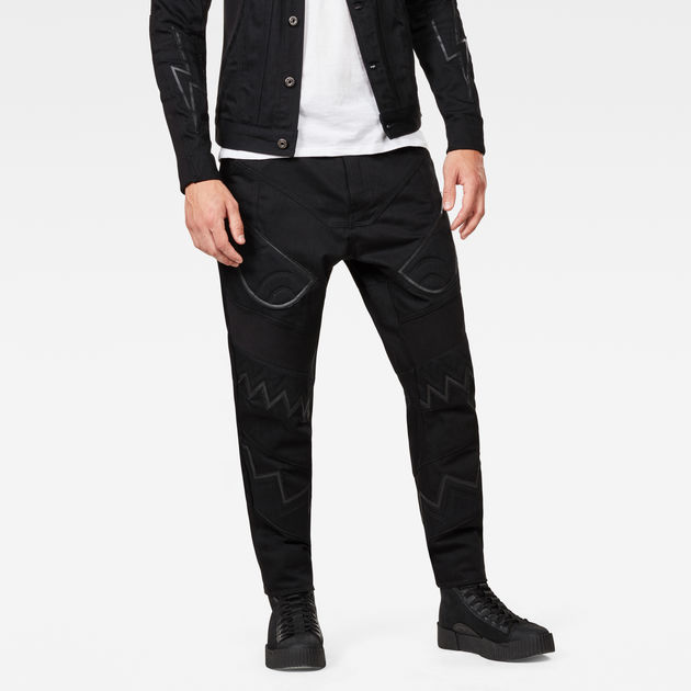 Motac X Deconstructed Relaxed Straight Moto Jeans G STAR CA