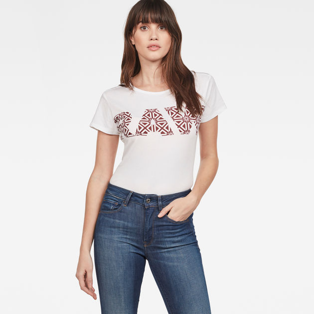 Oluva T-Shirt | White | G-STAR® JP