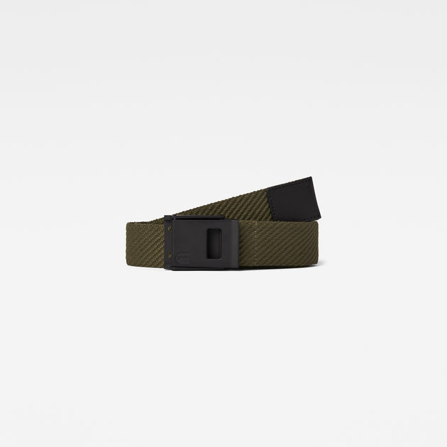 Xemy Webbing Belt Green G STAR US