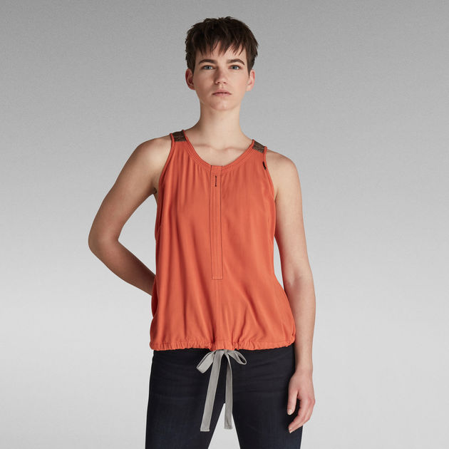 Shell Top | Orange | G-STAR® ZA