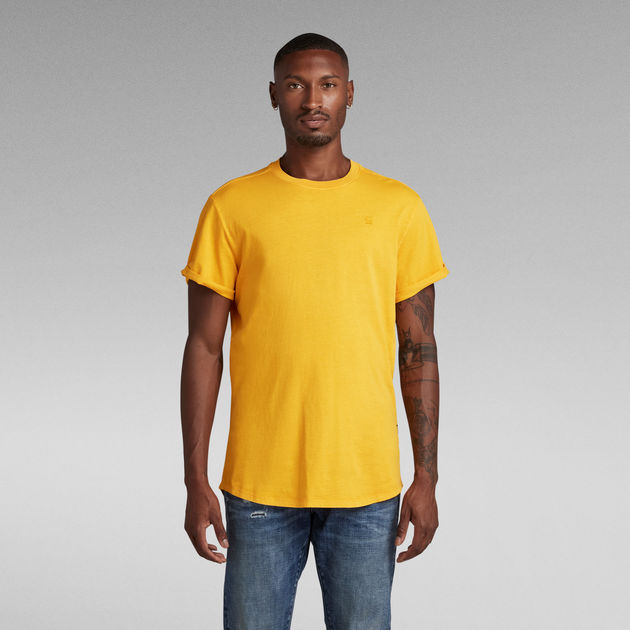Lash T Shirt Yellow G STAR TW