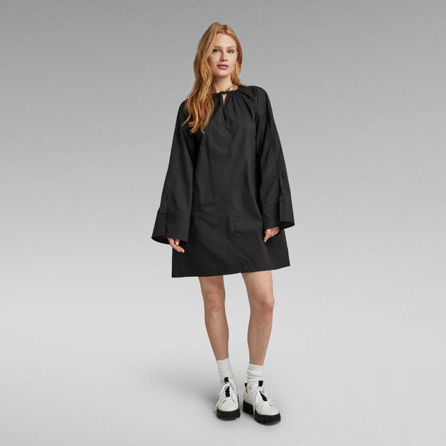 Effortless Sniper Dress | Black | G-STAR® AU