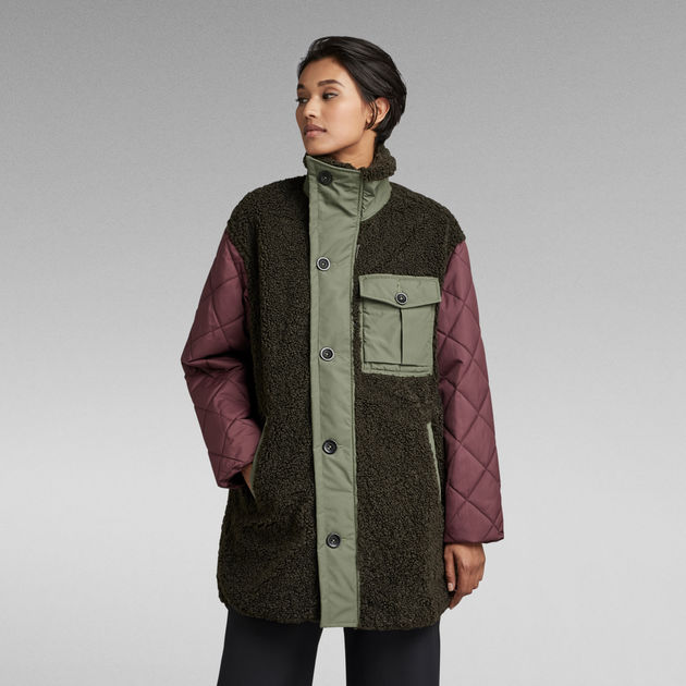 G star teddy coat store