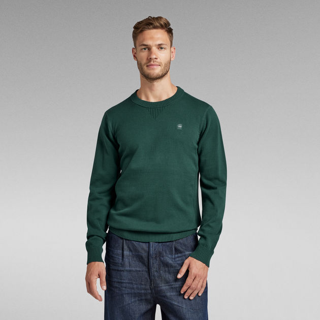 Classic Sport R Knitted Top | Green | G-STAR® US