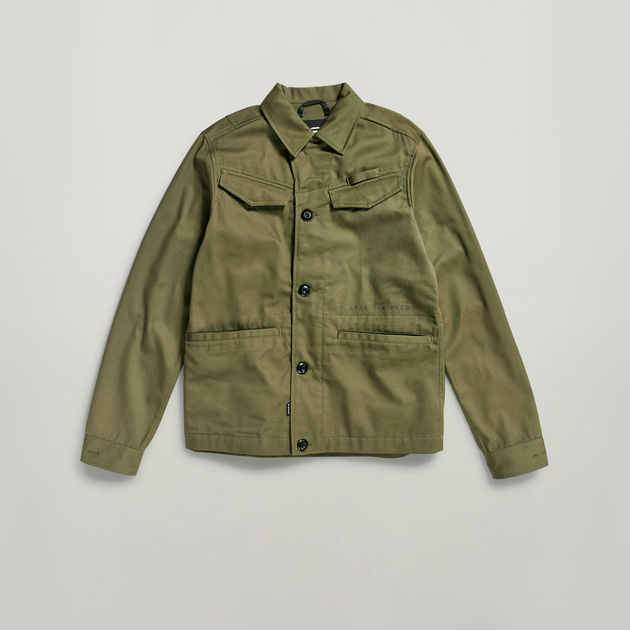 Unisex Worker Overshirt | Green | G-Star RAW®