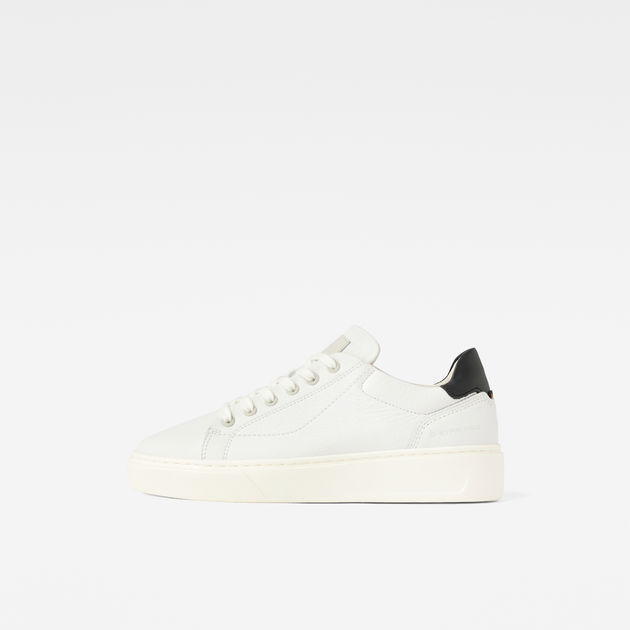 Rovic Tumbled Leather Sneaker | Weiß | G-Star RAW®