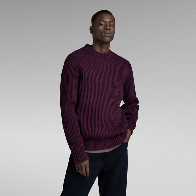 Pull en Maille Essential | Violet | G-STAR® FR