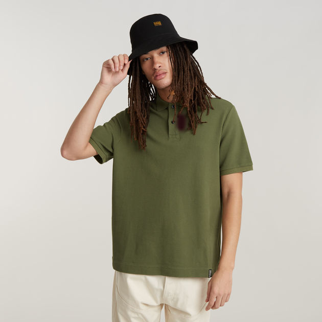 Essential Polo Green G STAR CA