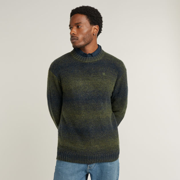 Gradient Knitted Sweater | Multi color | G-STAR® AU