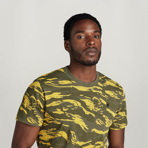 Tiger Camo T-Shirt | Multi color | G-STAR® ZA