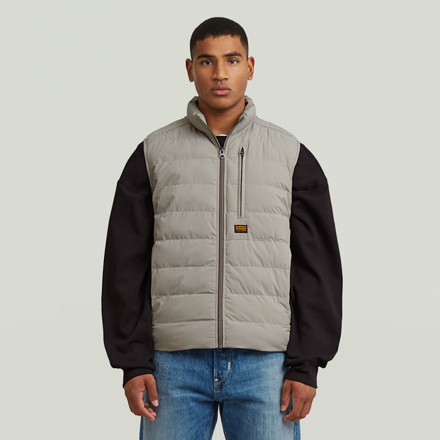 Foundation Liner Vest | Beige | G-STAR® AU