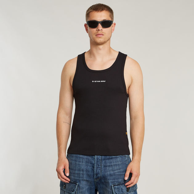 Rib Tank Top | Black | G-STAR® US
