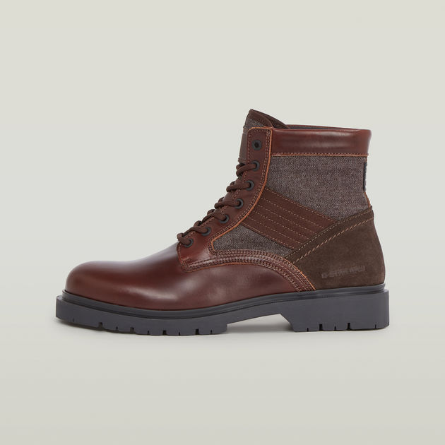 Tyler Boots Mid | Brown | G-STAR® ZA