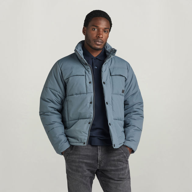 Foundation Padded Jacket | Grey | G-STAR® ZA