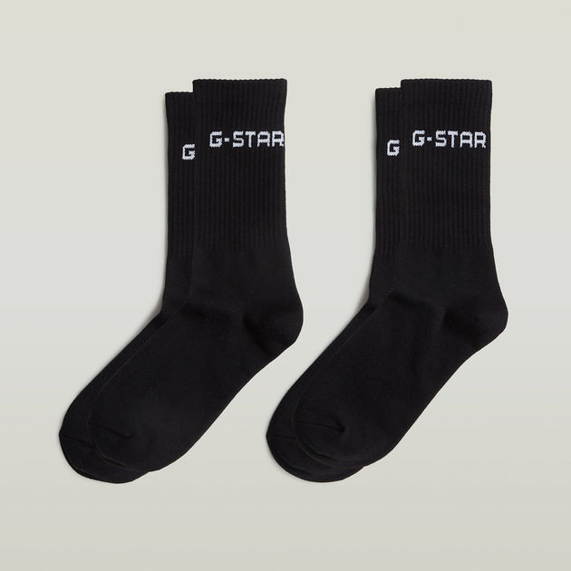 Sport Sock 2-Pack | Black | G-STAR® ZA