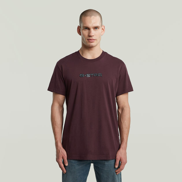 Gel Print T-Shirt | Red | G-STAR® US