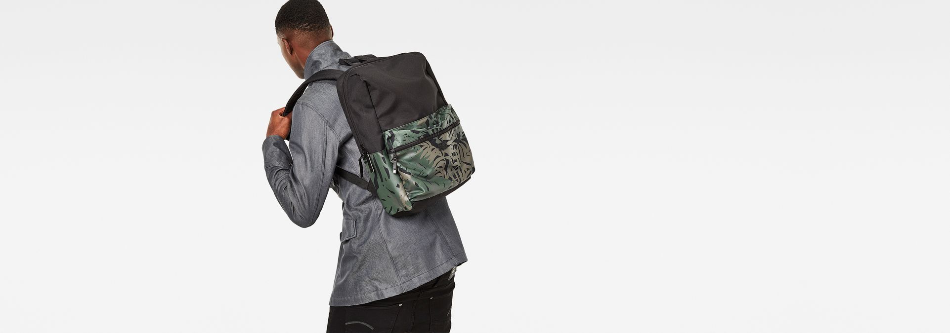 Estan Pattern Backpack | Black | G-Star RAW®