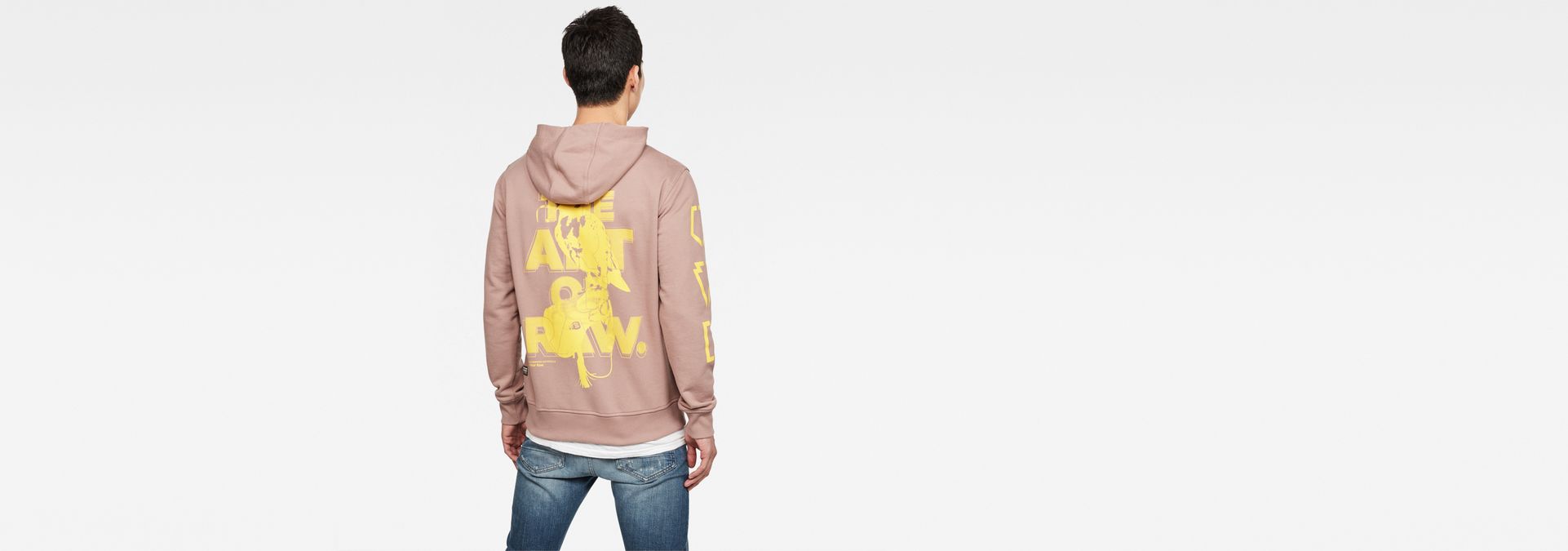 Bird GR Hooded Sweater | Brown | G-Star RAW®