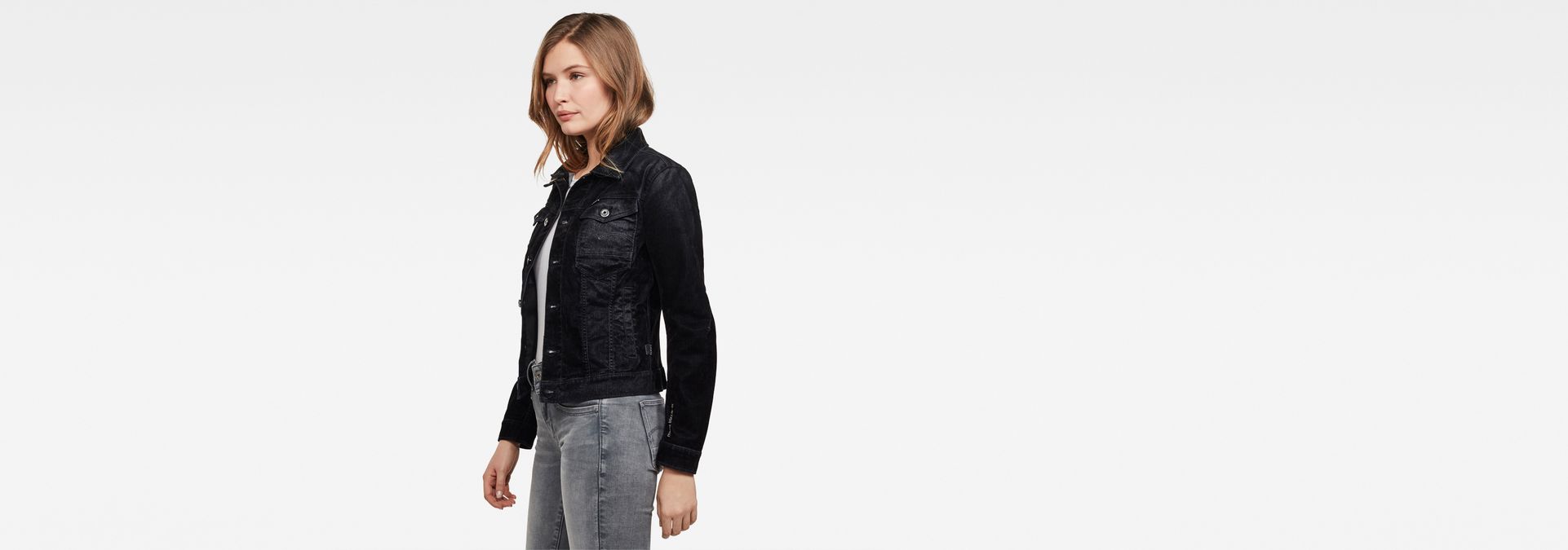 Arc Slim Denim Jacket | Black | G-Star RAW®