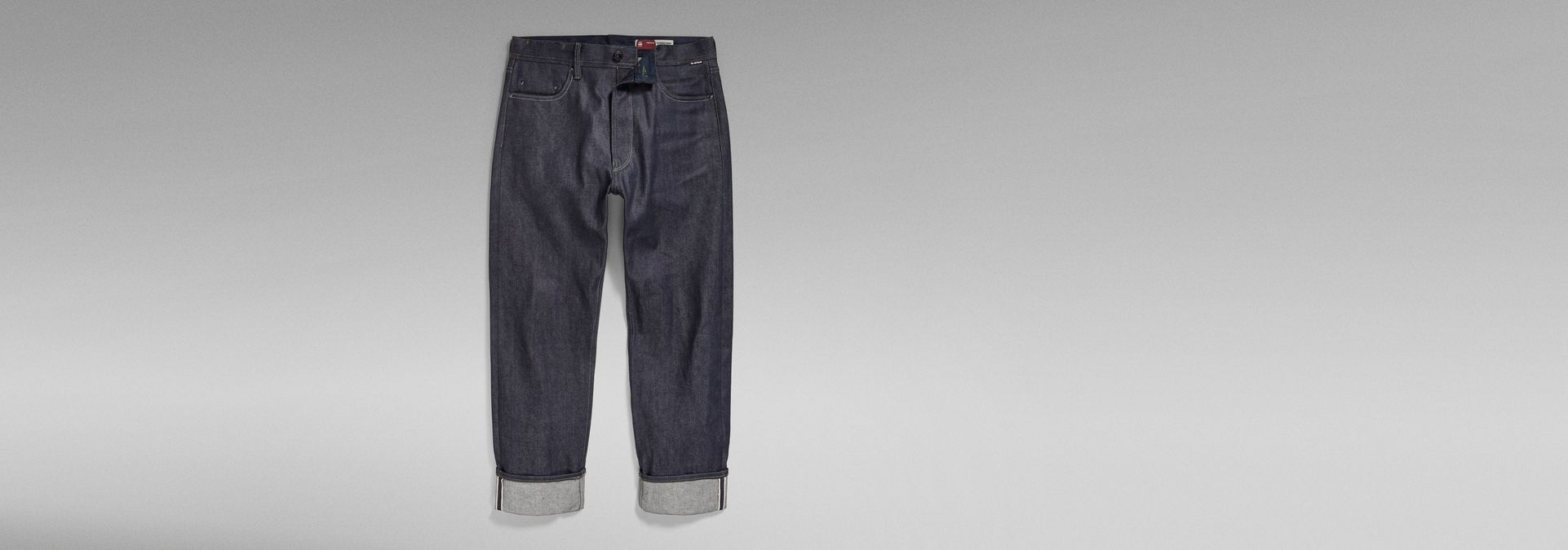 Jean Type 49 Relaxed Straight Selvedge | Bleu foncé | G-Star RAW®