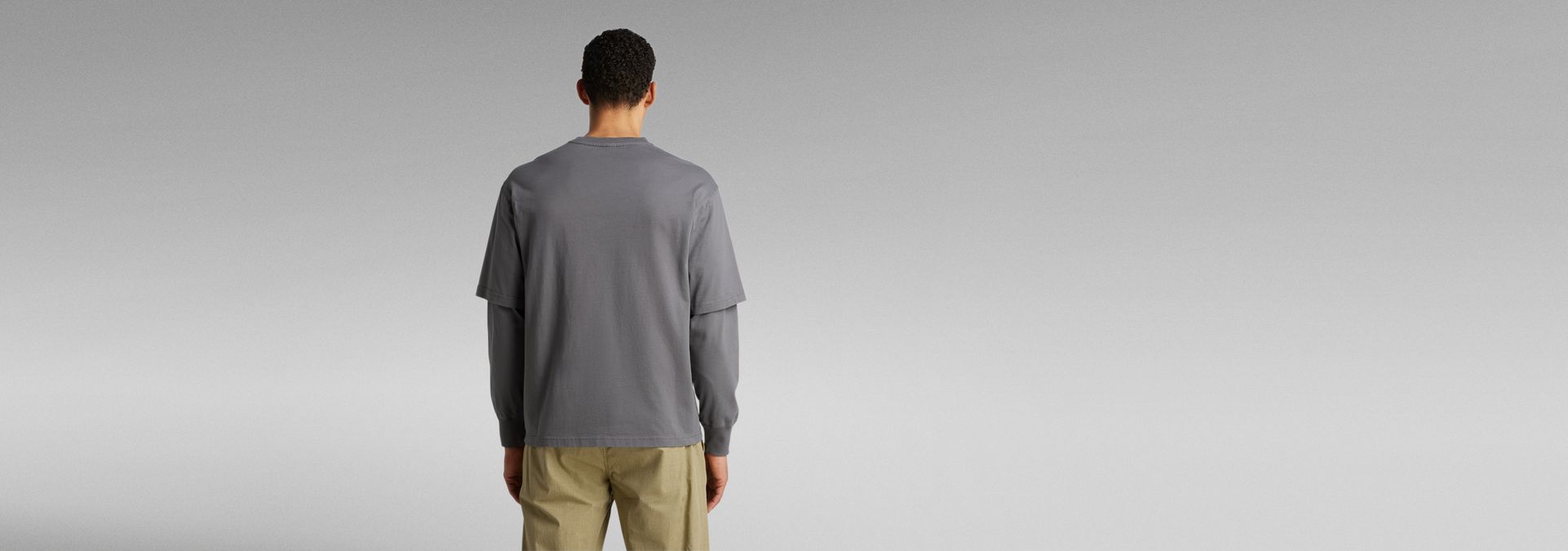 Boxy Double T-Shirt | Grey | G-Star RAW®
