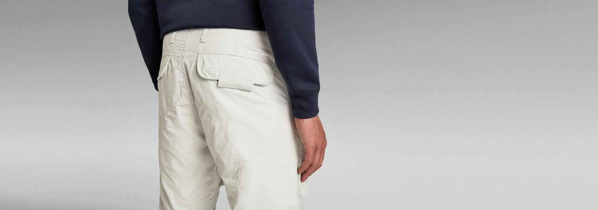 3D Straight Tapered Cargo | Light blue | G-Star RAW®