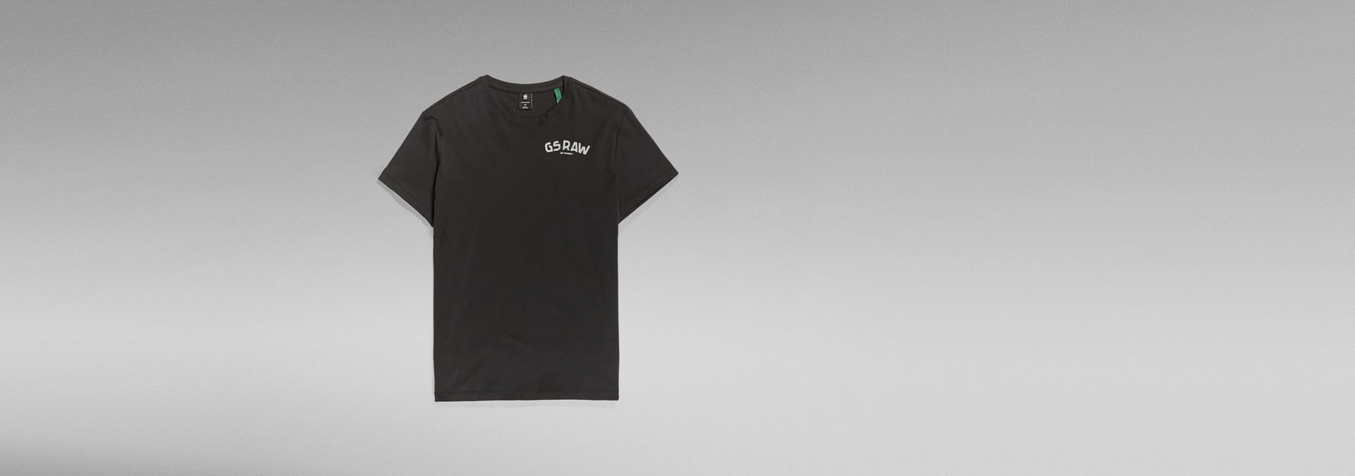 Graphic Ribbed Top | Schwarz | G-Star RAW®