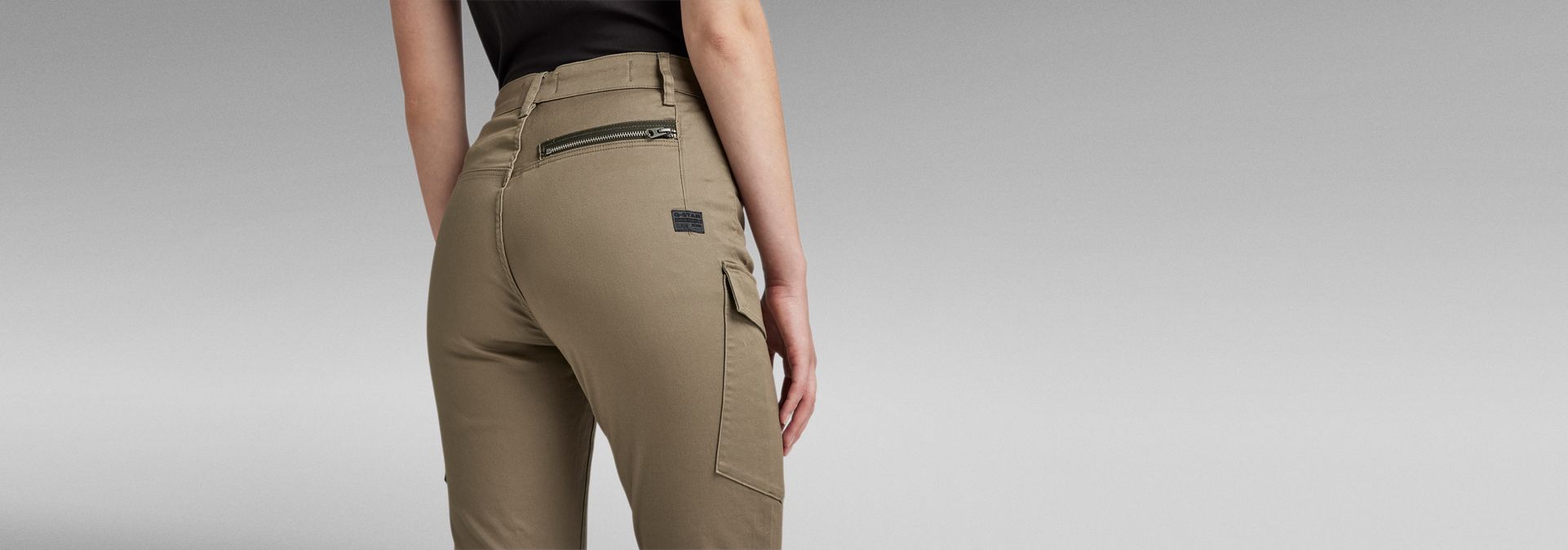 High G-Shape Cargo Skinny Pants | Green | G-Star RAW®