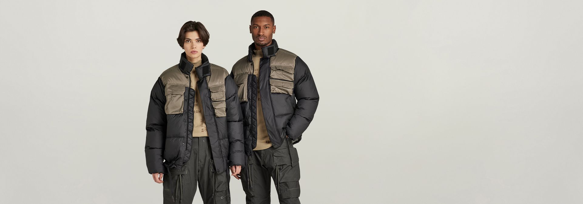 Unisex Attac Utility Puffer | Black | G-Star RAW®