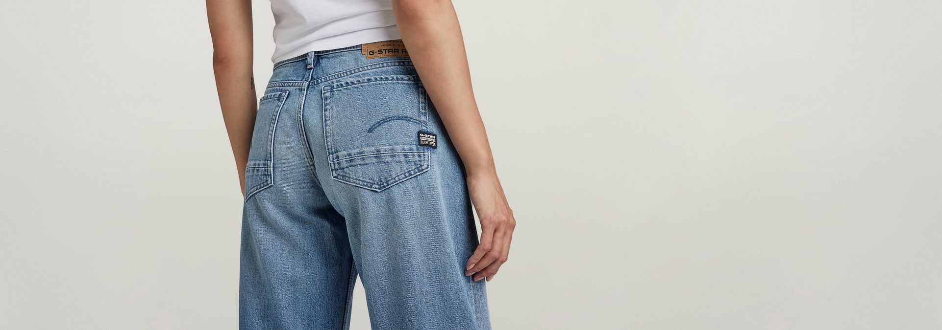 Judee Loose Jeans | Lichtblauw | G-Star RAW®