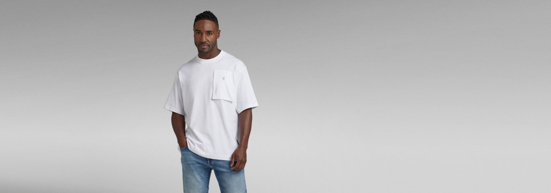 Poche Poitrine Carrée | Blanc | G-Star RAW®