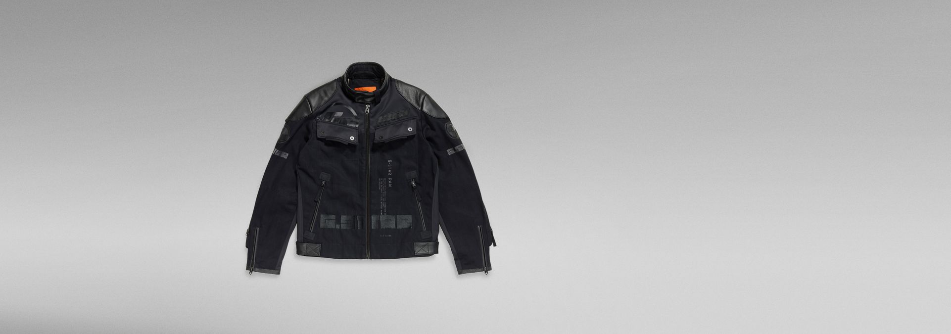 E Advert Moto Jacket | ダークブルー | G-Star RAW®