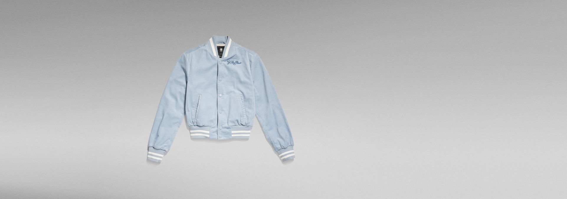 Y2K Bomber Jacket | Medium blue | G-Star RAW®