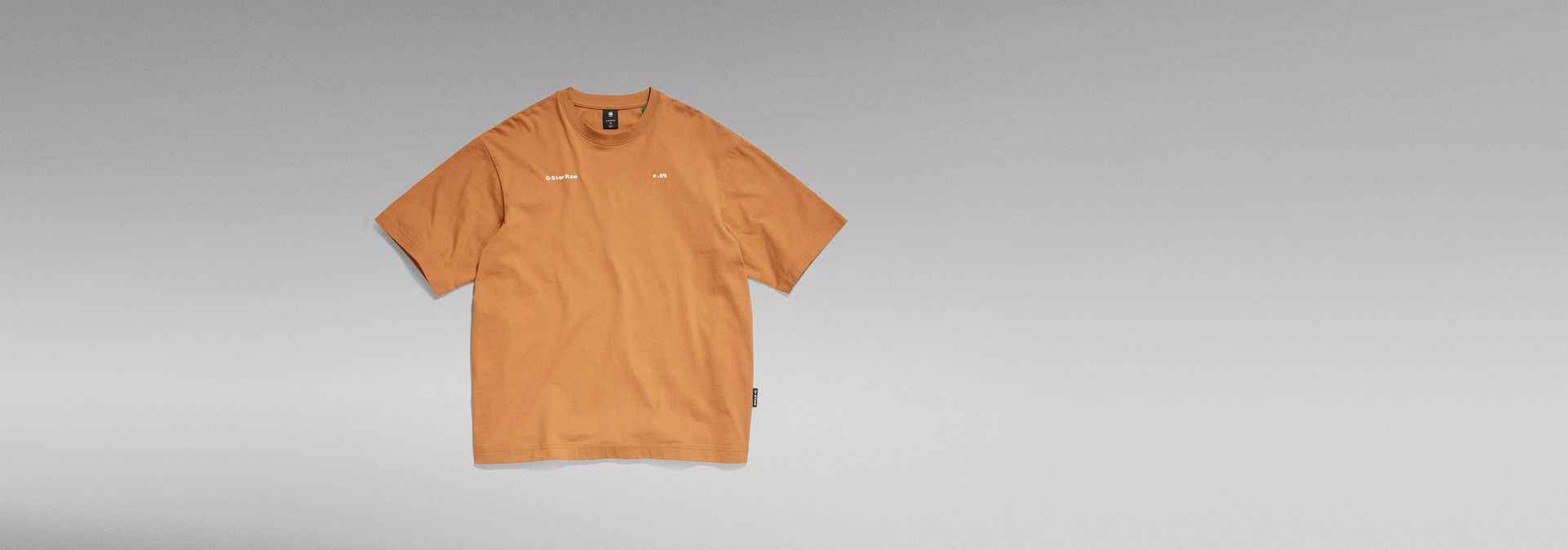 Unisex Oversized Boxy Base T-Shirt | Brown | G-Star RAW®