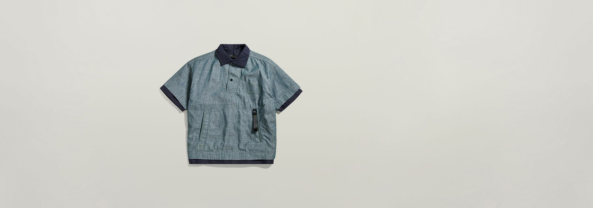 Polo Unisex GSRR Reversible Polo | Azul oscuro | G-Star RAW®