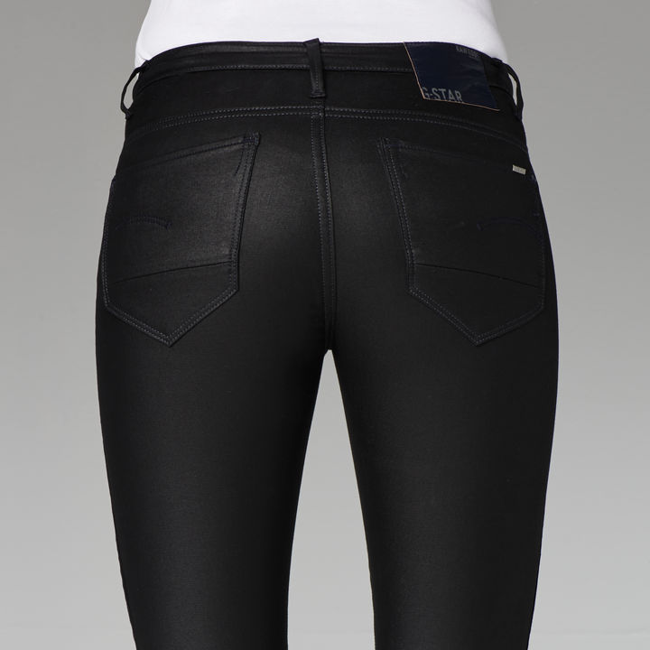 Arc 3D High Waist Super Skinny Jeans Dark blue G STAR CA