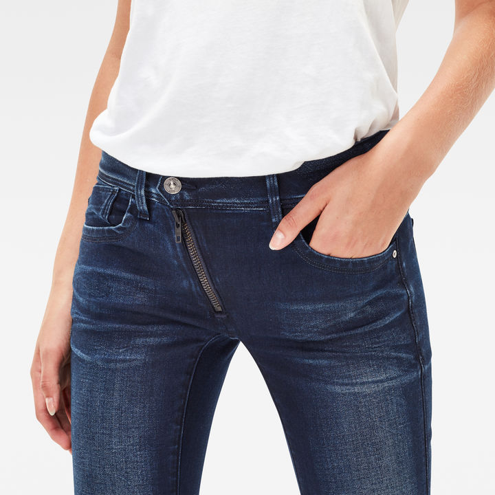 G star lynn zip mid skinny wmn store