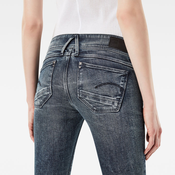 G star lynn zip mid skinny wmn store