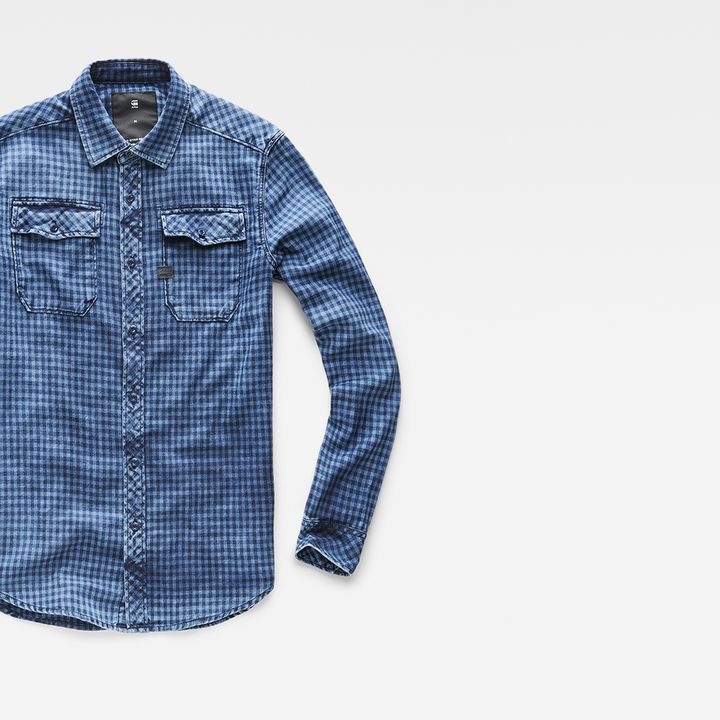 Landoh Shirt Medium blue G STAR US
